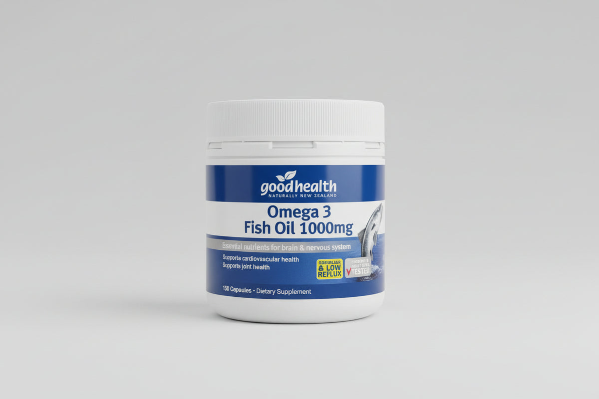 Omega 3 Fish Oil 1000mg - Good Health - 150caps