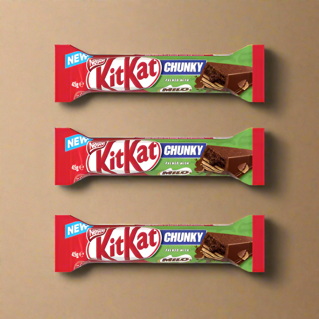 KitKat Chunky Packed with Milo [Pack of 3] by Nestle - 45g x 3