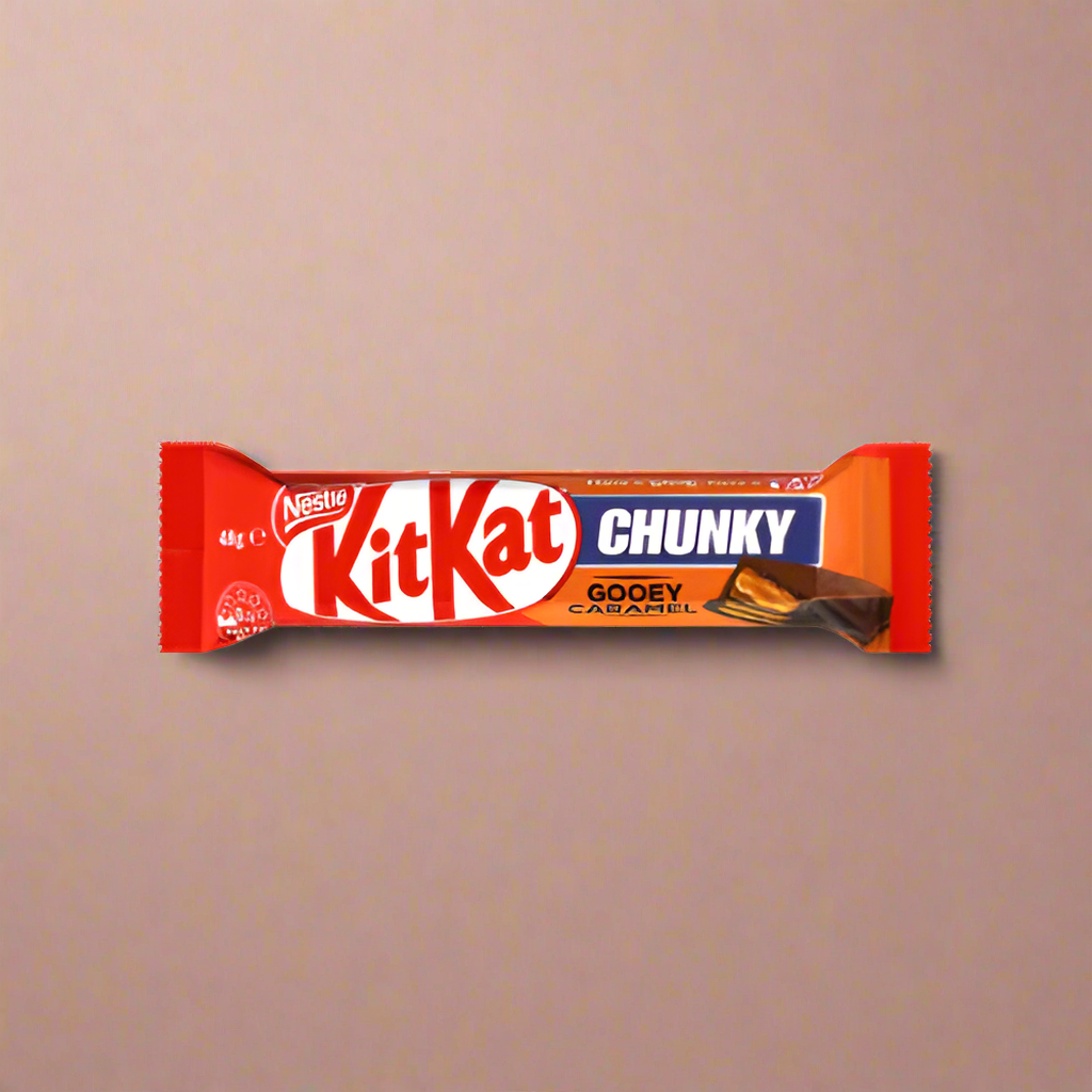 KitKat Gooey Caramel Chocolate Block by Nestle - 170g